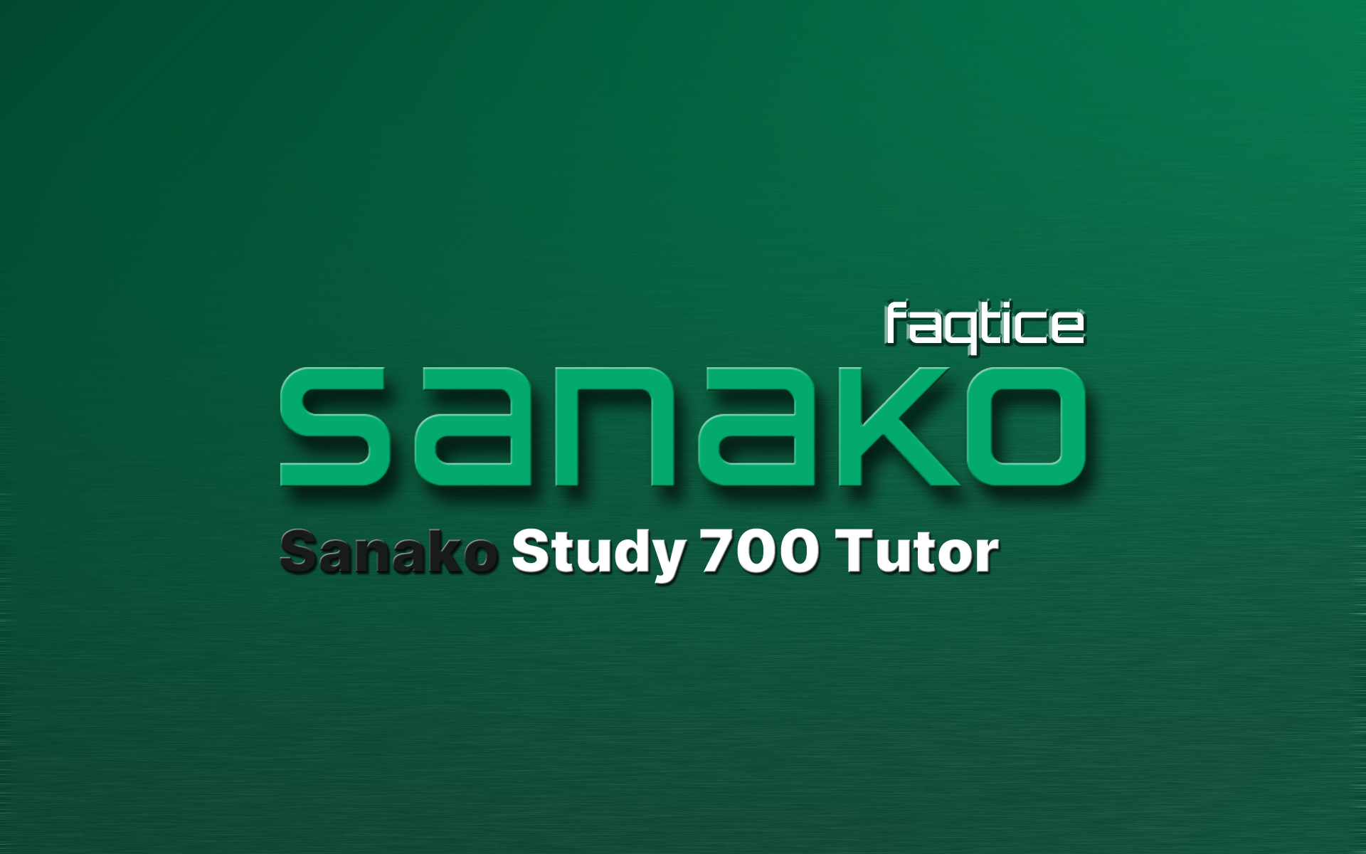 Fonds d'écrans Sanako Study - faqtice