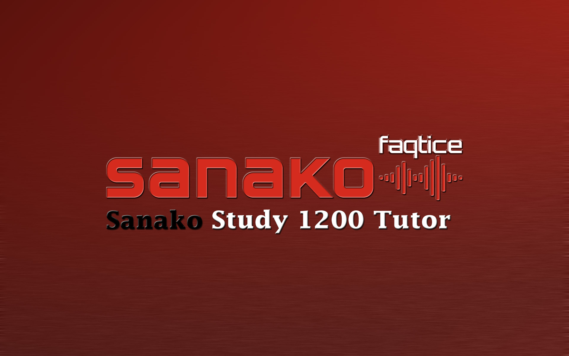Fonds d'écrans Sanako Study • faqtice